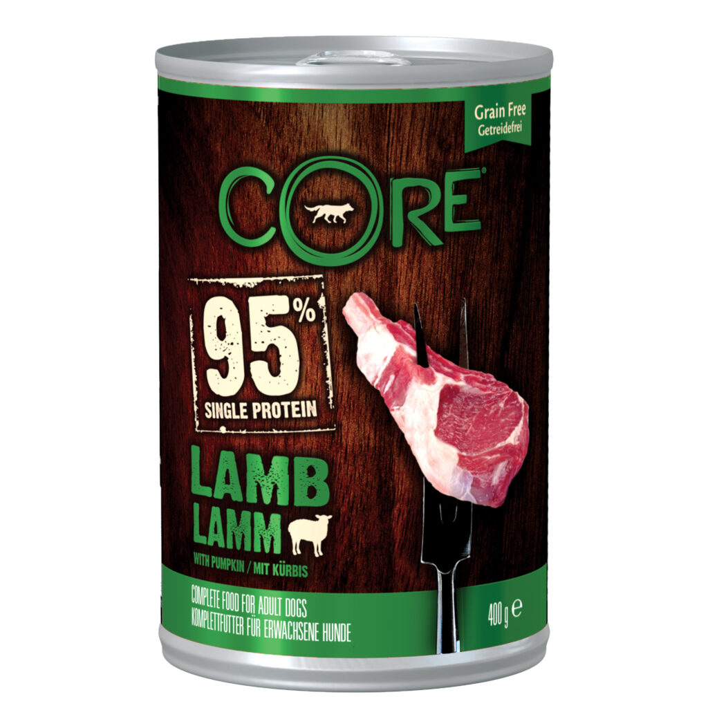 Wellness CORE Can Dog 95 Lamb Pumpkin 6x 400gr – Wellness Core